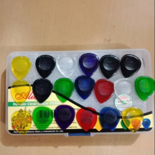 Jual pick pik vick vik gitar alice AP-100JM tebal | Shopee Indonesia