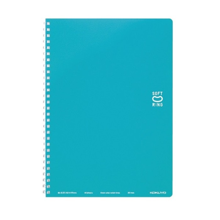 Jual KOKUYO Soft Ring notebook B5 6mm ruled w/dot-lines 36lines ...