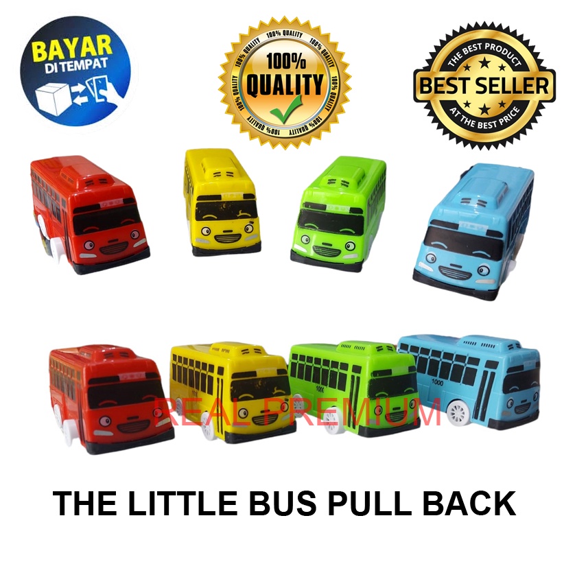 Jual Mainan Anak Mobil Bus MM 02 - The Little Bus Toya Pull Back ...