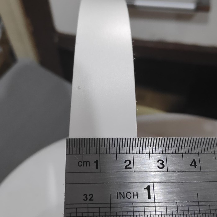 Jual Vynil Vinil Edging PVC Sheet Triplek Putih 2cm 20mm 1 roll 200m ...