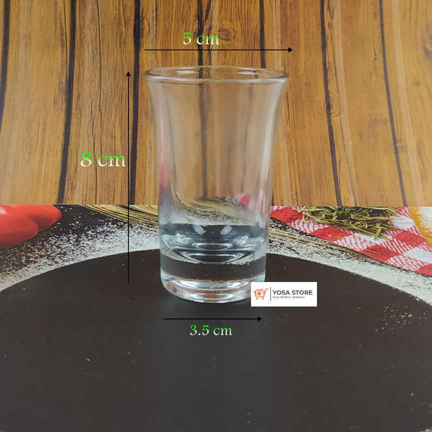 Jual Gelas Sloki Kaca Gelas Lilin Kecil Tebal tipe TG04 1Pcs | Shopee ...
