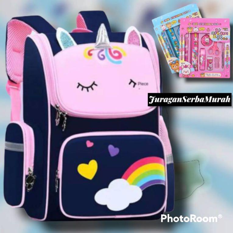 Jual Tas Ransel Sekolah Anak Perempuan Paud TK SD Karakter L60G | Shopee Indonesia