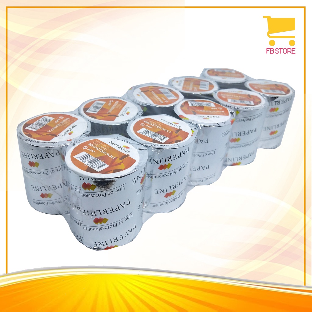 Jual Kertas Kasir Thermal Register Roll APP PAPERLINE 57 x 50mm Per ...