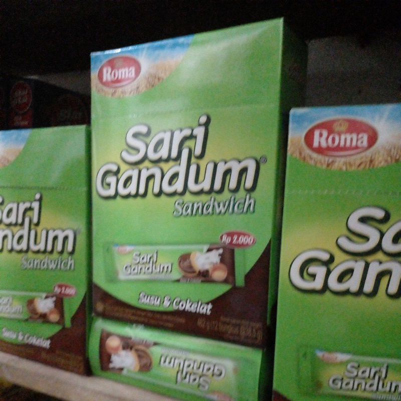 Jual SARI GANDUM 2000 1 BOX isi 12 pcs | Shopee Indonesia
