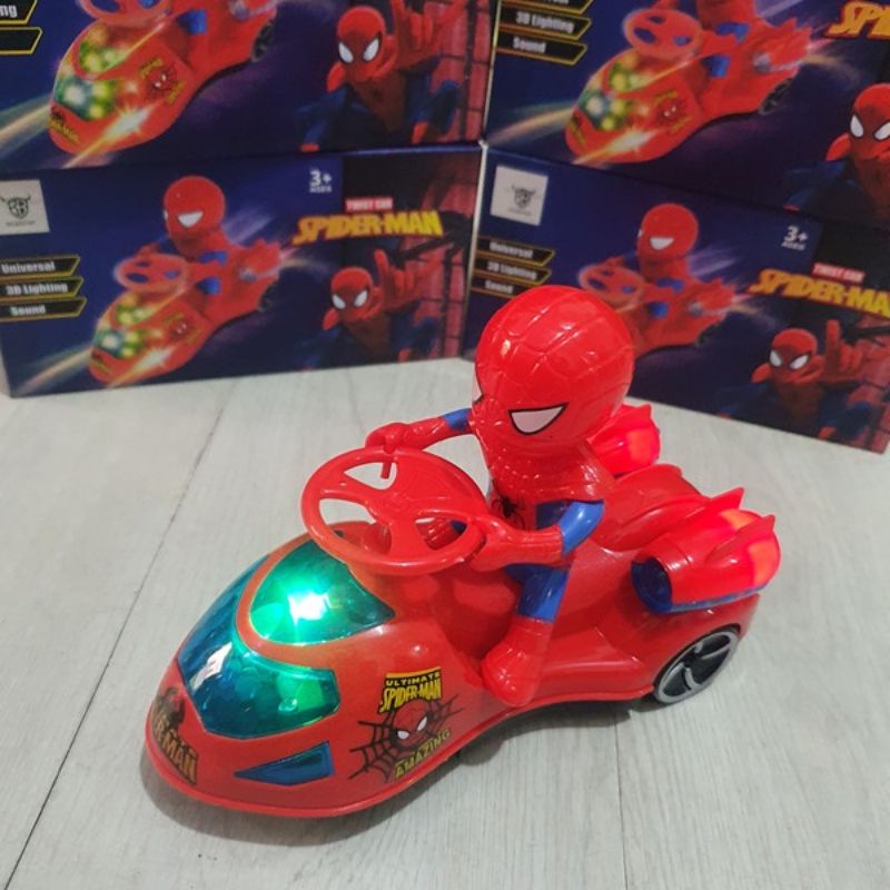 Jual MAINAN SUPER HERO-SPIDERMAN-MOBIL SPIDERMAN | Shopee Indonesia