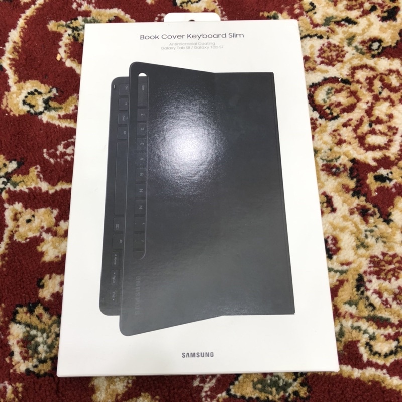 Jual Book Cover Keyboard Tab S7 plus | S8 plus Ori | Shopee Indonesia