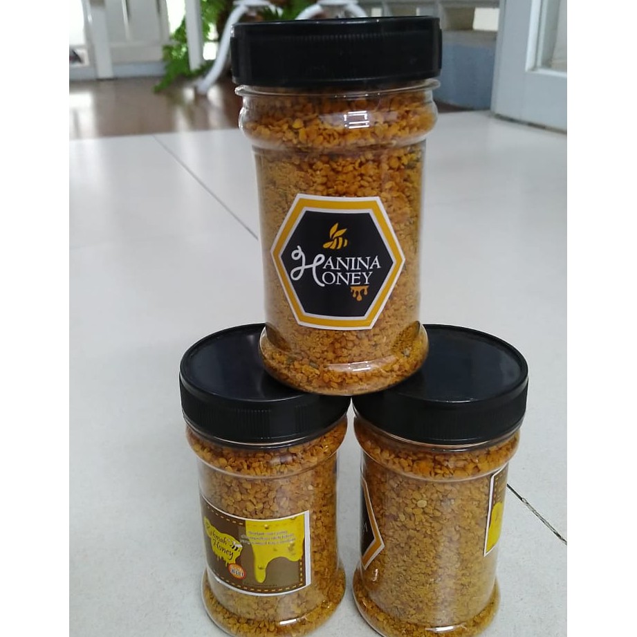 Jual BEE POLLEN HANINA HONEY 100% ASLI | Shopee Indonesia