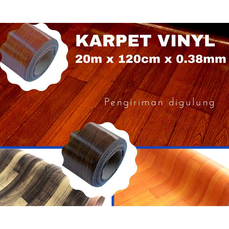 Jual Jual Karpet Plastik Vinyl 1 ROLL (20 & 10 meter) Untuk Alas Meja dan Lantai, | Shopee Indonesia