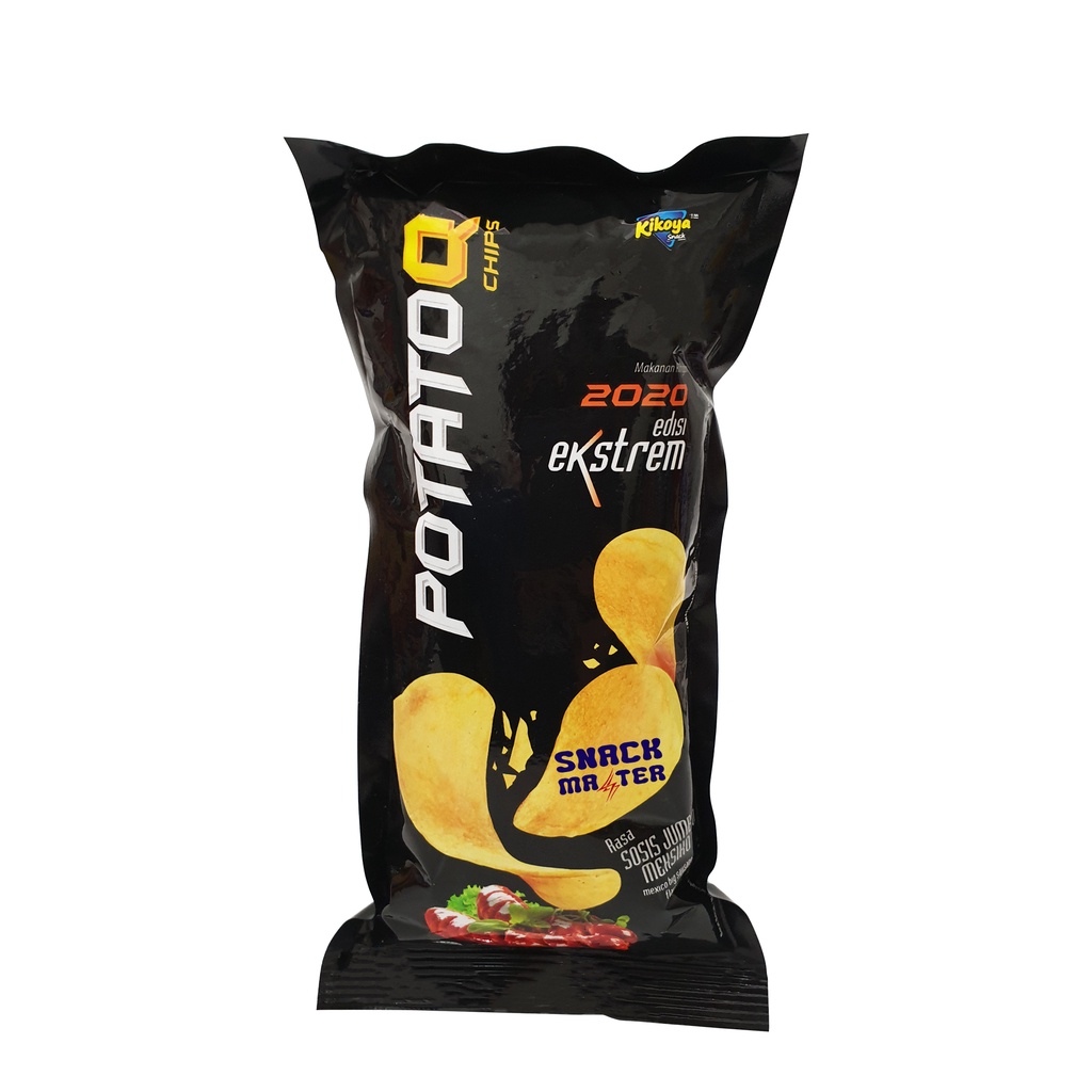 Jual Potato Q Chips Keripik Kentang Netto 28gr Shopee Indonesia