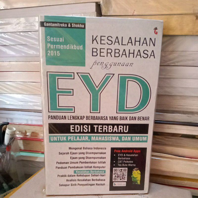 Jual KESALAHAN BERBAHASA PENGGUNAAN EYD panduan lengkap berbahasa yang ...