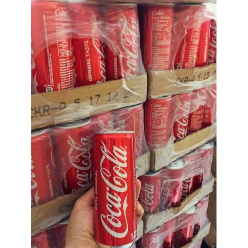 Jual Coca Cola Can slim (24 x 250ml) | Shopee Indonesia