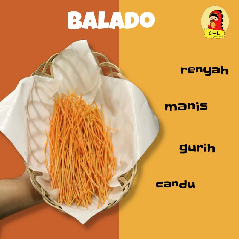 Jual Mie lidi balado | Mie lidi sultan | Lidi lidian | makanan jadul ...