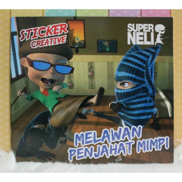 Jual BUKU STIKER SUPER NELI - Aktivitas Anak Sticker Creative Tempel ...