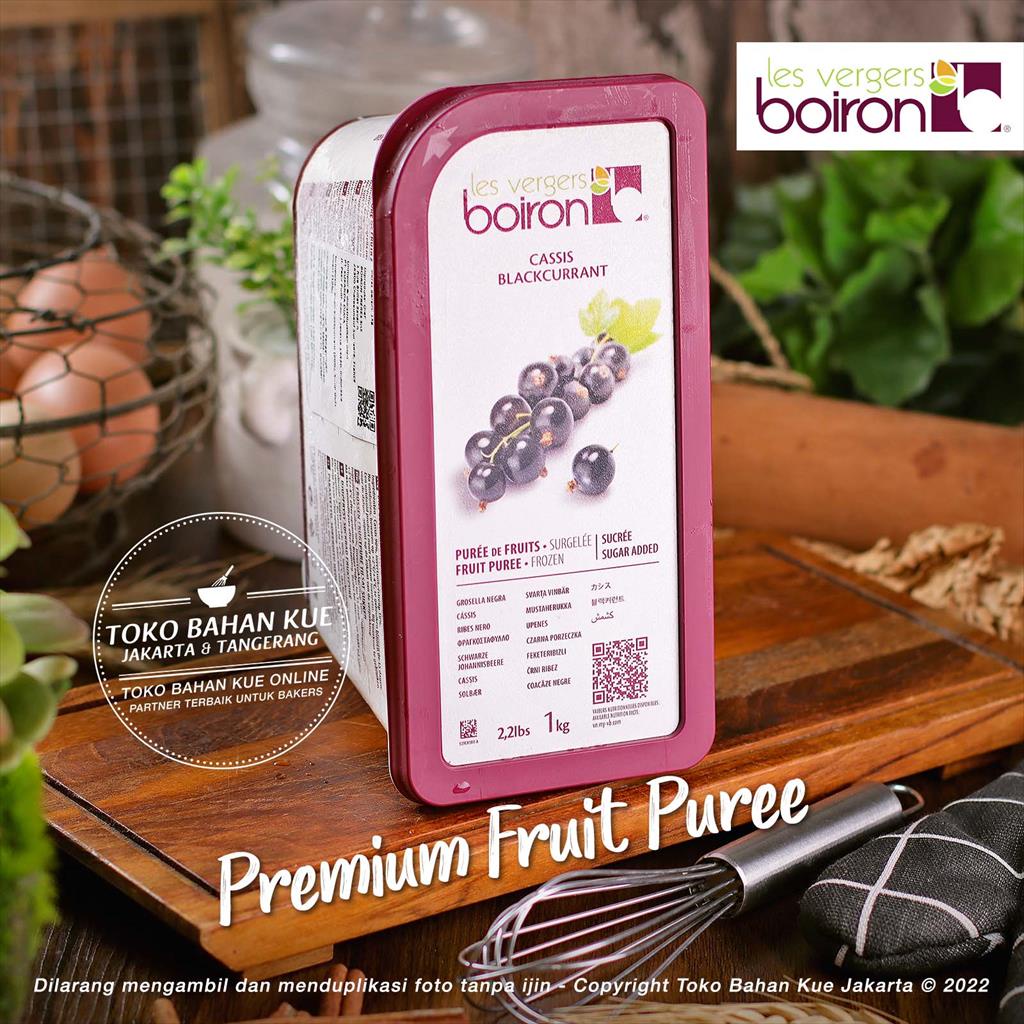 Jual Boiron Frozen Fruit Cassis BLACKCURRANT PUREE 1kg Premium Buah ...