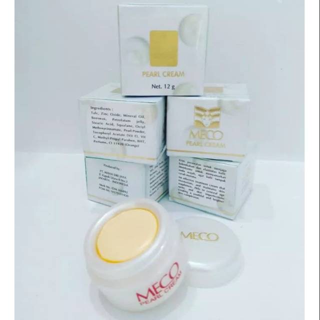 Jual MECO PEARL CREAM 12GR | Shopee Indonesia