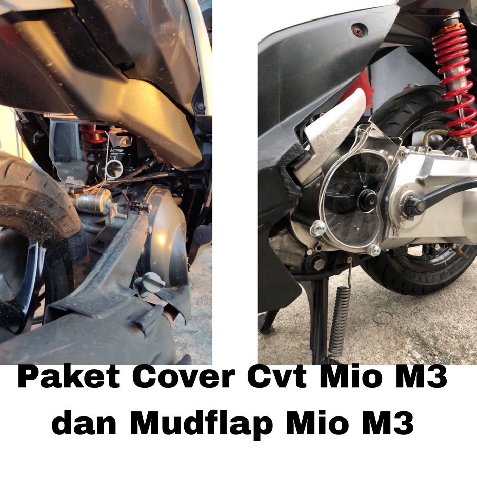 Jual Paket Cover Cvt Mio M3 dan Mudflap Mio M3 | Shopee Indonesia