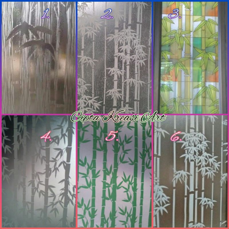 Jual STIKER KACA\STICKER KACA MOTIF\STIKER JENDELA RUMAH\KACA FILM RUKO ...