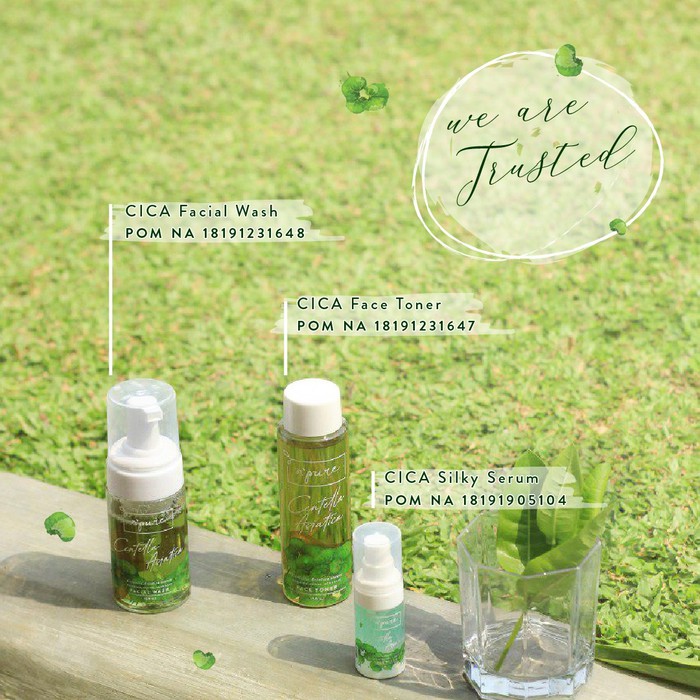 Jual PAKET WAJAH NPURE Centella Asiatica CICA SERIES ACNE JERAWAT SABUN ...