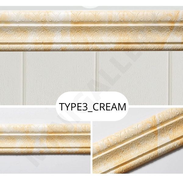 Jual ALVR List wallpaper dinding 3D Wall Border List Wallborder Foam 3D ...