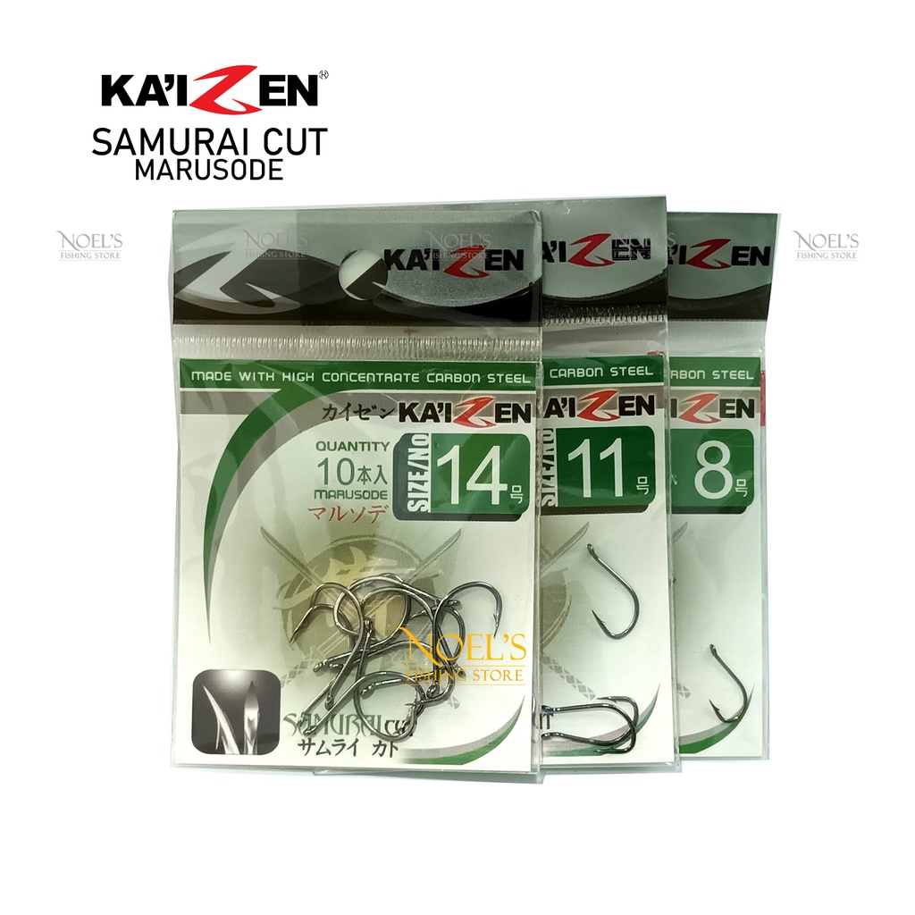 Jual Kail KAIZEN SAMURAI CUT MARUSODE | Hook Pancing | Noels Fishing ...