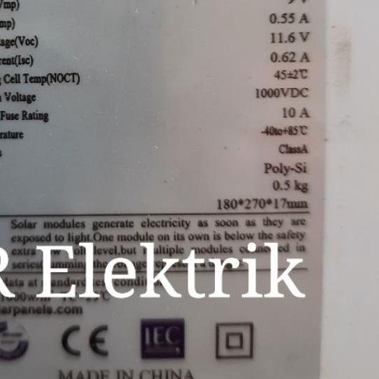 Jual Solar Panel Solar Cell Panel Surya 5wp Poly 5 Wp Polycrystalline ...