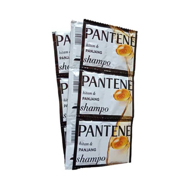 Jual Shampo Pantene Hitam dan Panjang Sachet (1 Renceng isi 24 Sachet ...