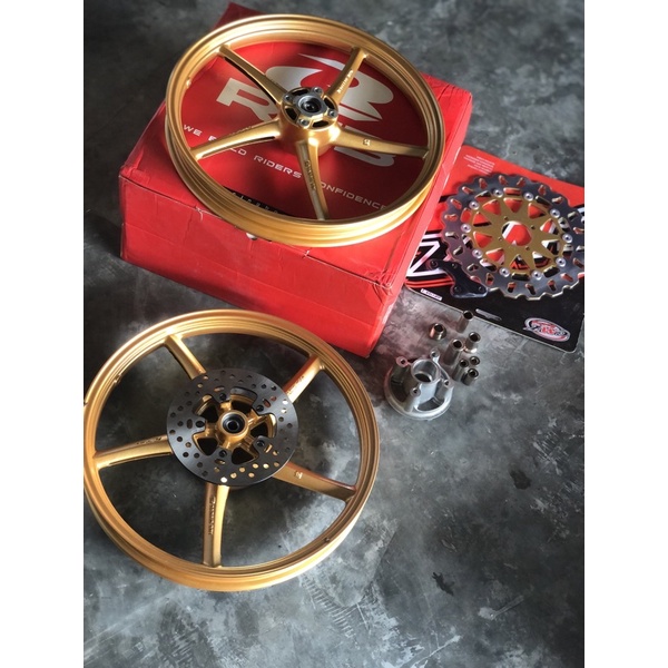 Jual velg rcb mx King paket pnp ninja tirev cbr150 dan non pnp | Shopee ...