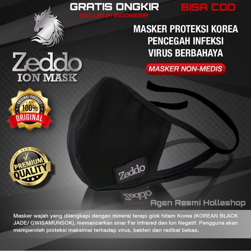 Jual ZEDDO ION MASK - Masker Proteksi KOREA dijamin RESMI dan ORIGINAL ...