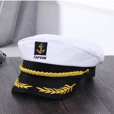 Jual Topi Sailor Navy Pelaut Kapten Pirates Bajak Laut Cosplay ...