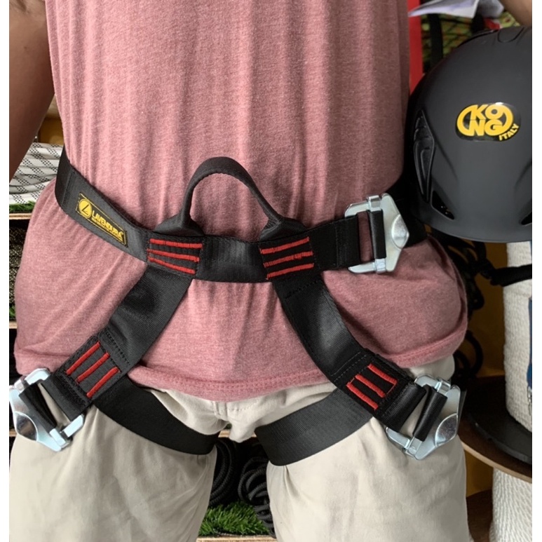 Jual Seat harness lavendura half body harness caving climbing rescue ...