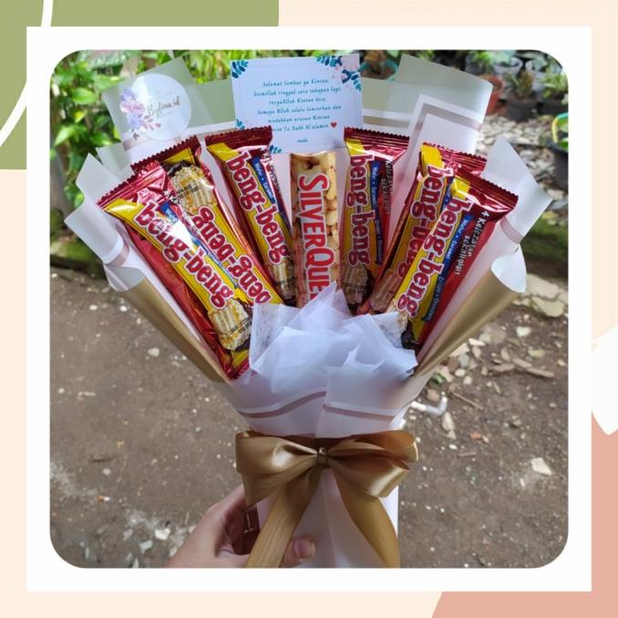 Jual Premium Product!!! Buket Snack Ultah Wisuda Murah wisuda/wedding ...