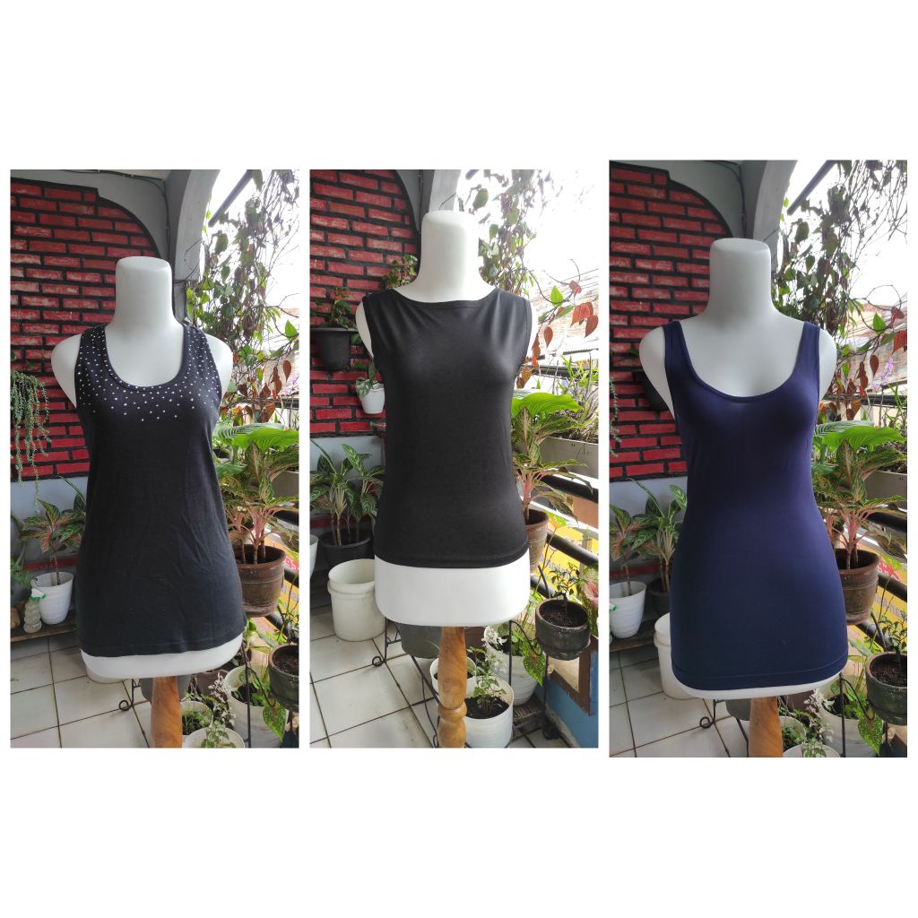 Jual Tanktop Tengtop Tangtop Wanita Korean Style P*L OBRAL MURAH 1530 ...