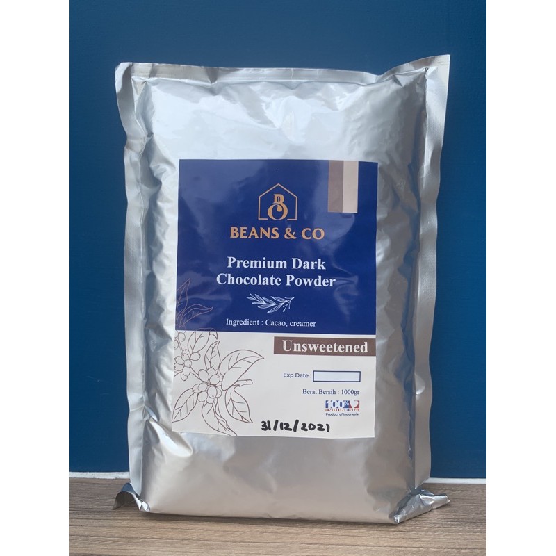 Jual Premium Chocolate Powder Unsweetened 1kg | Shopee Indonesia