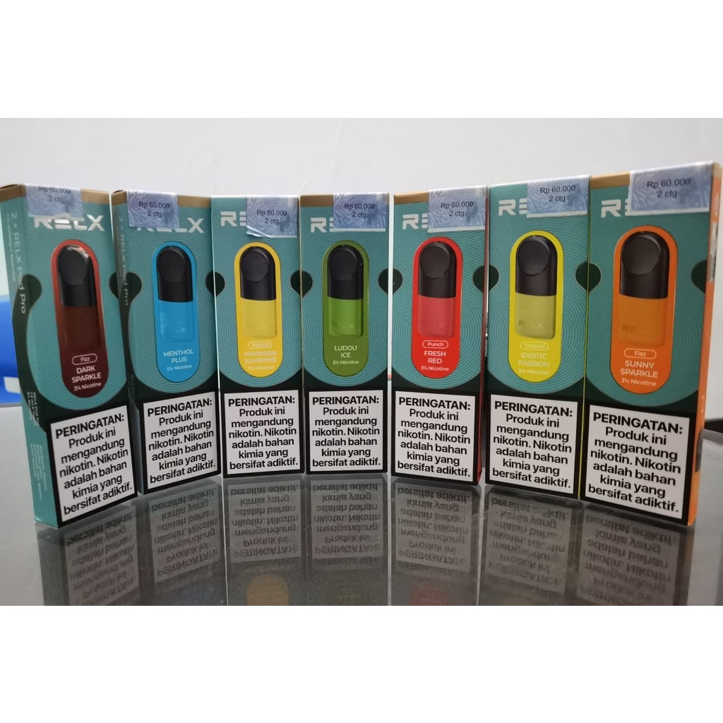Jual RELX PODS PRO POD CARTRIDGE REFILL LIQUID RELX BERBAGAI RASA ...