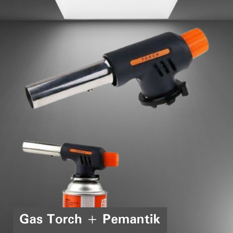 Jual Flame Gun Gas Torch Kepala Las Blow Torch Alat Masak Barbeque BBQ | Shopee Indonesia