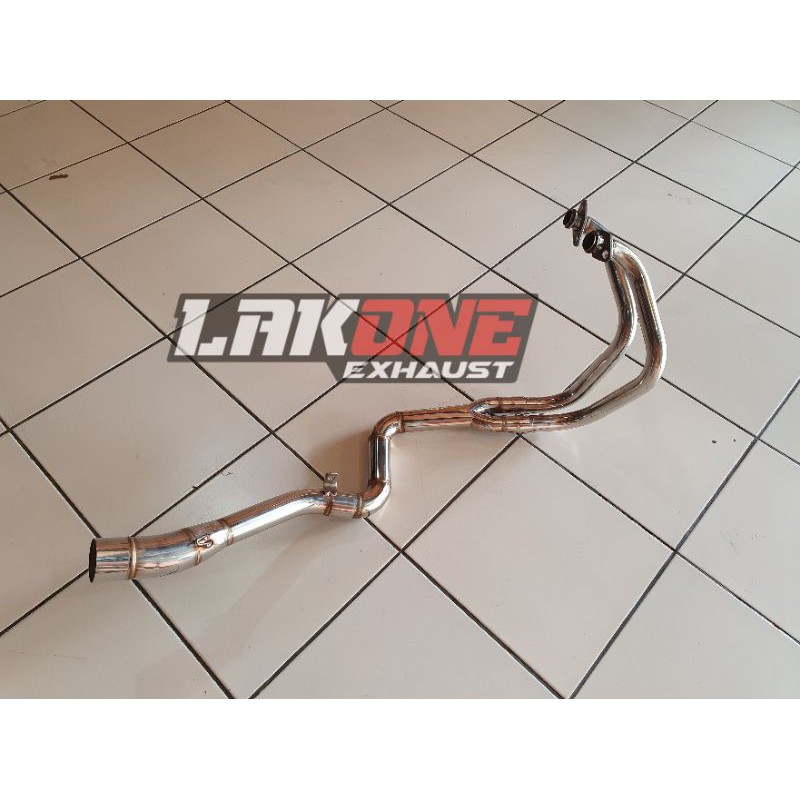 Jual HEADER FULLSYSTEM LEHERAN NINJA 250fi z250 n250FI 250R STAINLESS ...