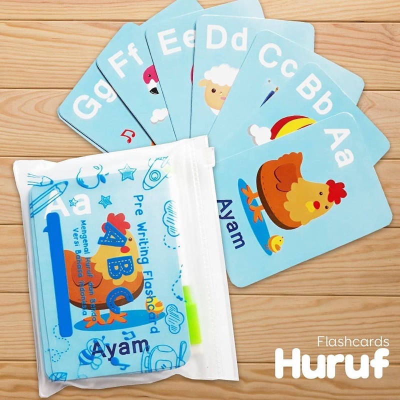 Jual Flash Card Huruf Alphabet | Shopee Indonesia