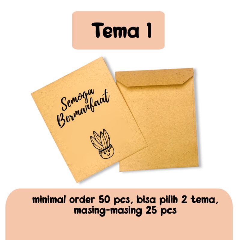 Jual Amplop Sedekah | Amplop Tahlil Tasyakuran | Custom Design | Shopee ...