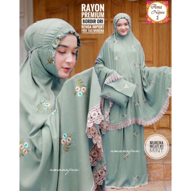 Jual MELATI MUKENA BY AMA NAJWA | Shopee Indonesia