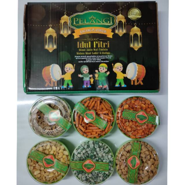 Jual Snack lebaran paketan isi 6 jenis snack dan kacang | Shopee Indonesia