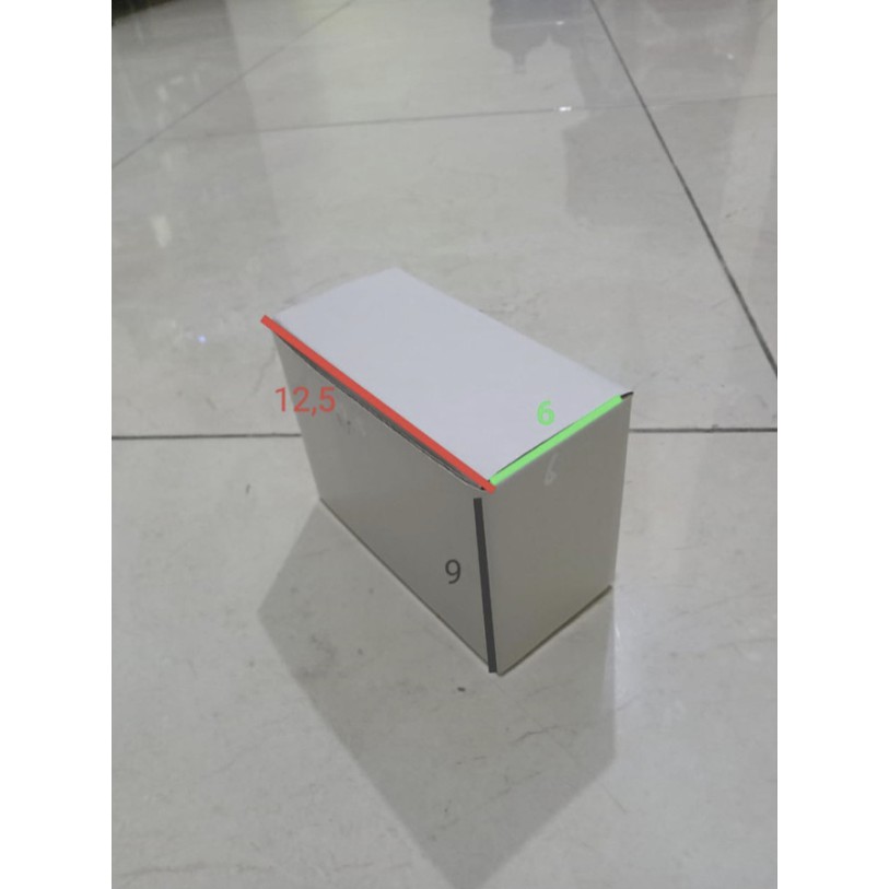 Jual box putih kecil keras bahan premium 12,5 x 6 x9 | Shopee Indonesia
