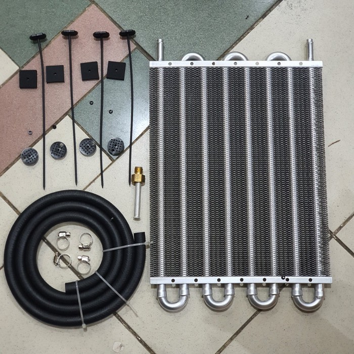 Jual OIL MATIC COOLER ATF COOLER TOYOTA INNOVA FORTUNER UNIVERSAL 8 ROW ...