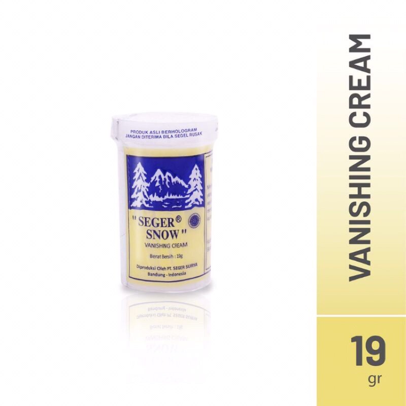 Jual Seger snow Vanishing Cream 19g | Shopee Indonesia