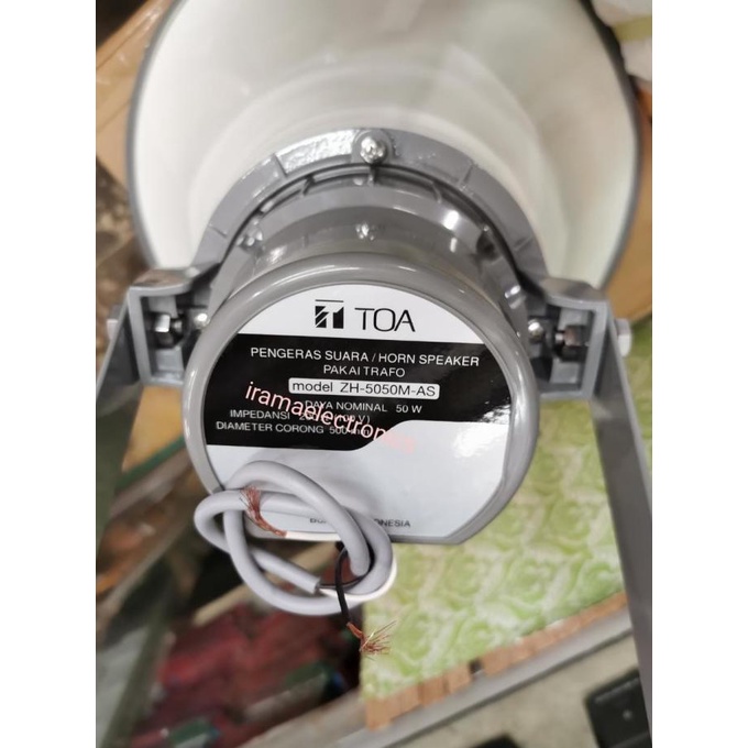 Jual Ready oke] CORONG TOA ZH 5050M AS HORN SPEAKER 50 WATT MATCHING TRAFO | Shopee Indonesia