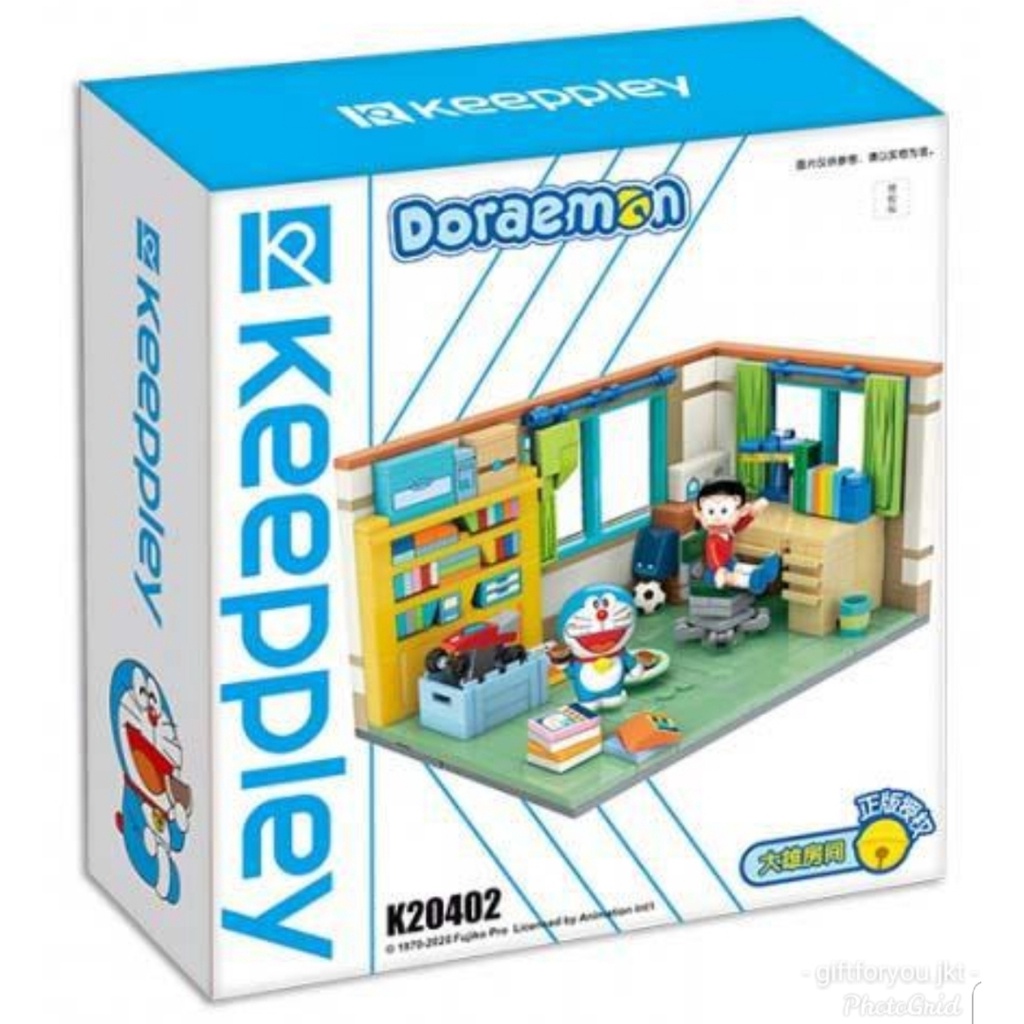 Jual Keeppley K20402 Doraemon Nobita Room Building Blocks Bricks Mainan ...