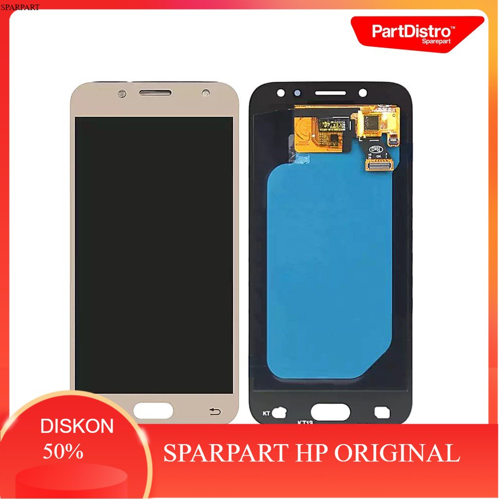 Jual LCD SAM J530/J5 2017+TS OLED GOLD | Shopee Indonesia