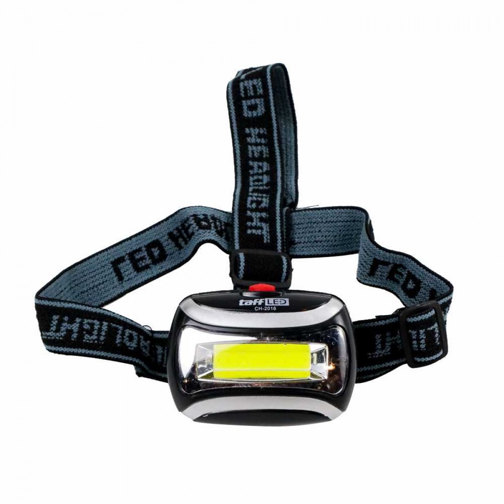 Jual TaffLED Headlamp Flashlight Waterproof LED 3 Modes COB - CH-2016 ...