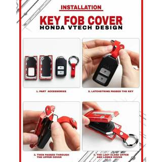 Jual Cover Kunci Civic Turbo Hatchback Case Sarung Kunci Smart Key ...