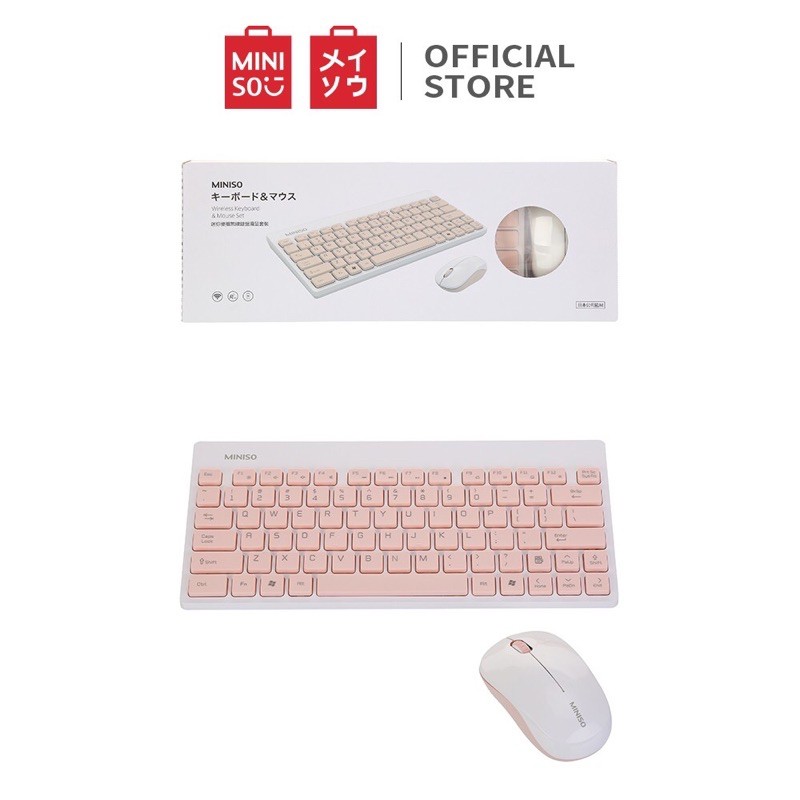 Jual MINISO WIRELESS KEYBOARD & MOUSE SET. 3WRN. keyboard miniso murah ...