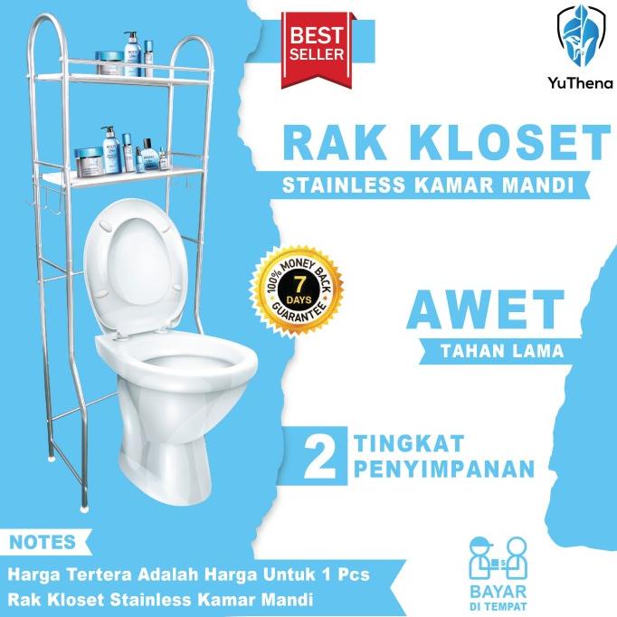 Jual Rak Closet Stainless Steel Rak Toilet Stenlis Steel Rak Closet ...